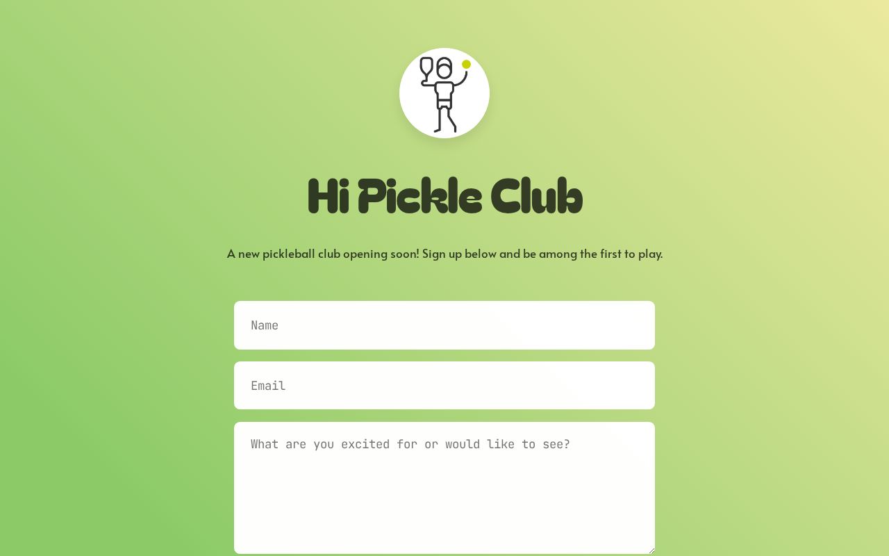 Hi Pickle Club